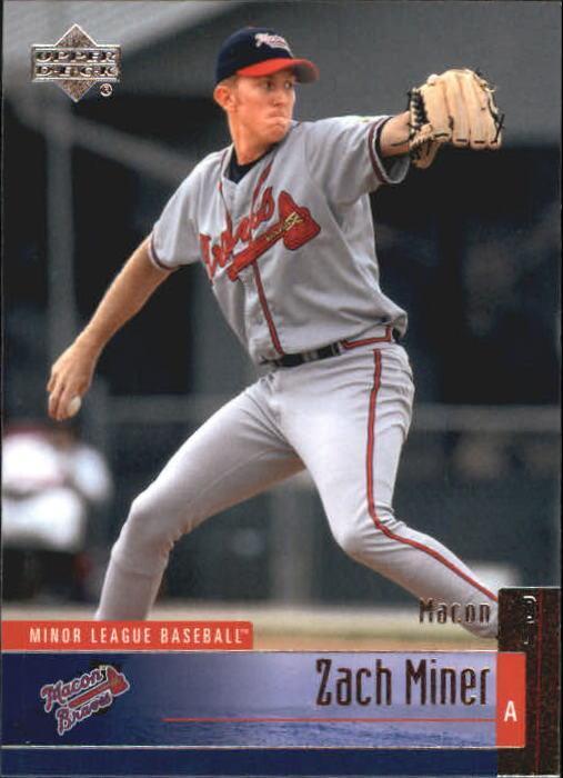 2002 Upper Deck Minor League Baseball - Zach Miner #29 (RC) for sale ...