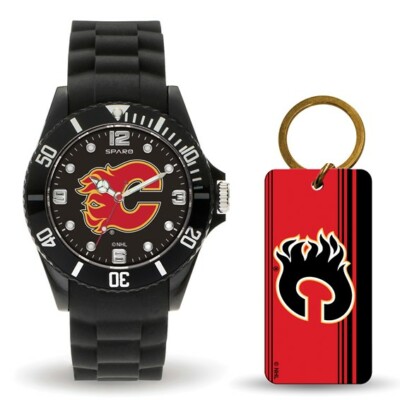 NHL Calgary Flames Watch and Key Ring Gift Set Style: GC5003 $69.90 | eBay