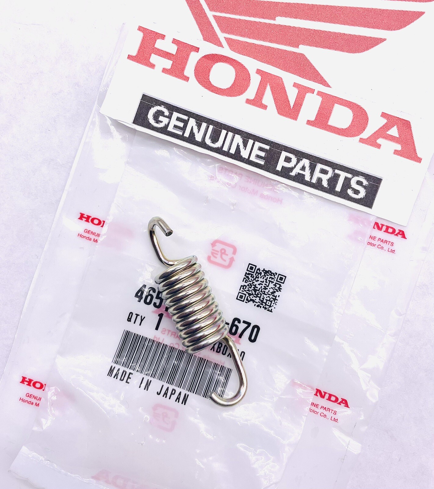 HONDA REAR BRAKE PEDAL SPRING XR70 XR70R CRF70 CRF70F GENUINE PARTS | eBay