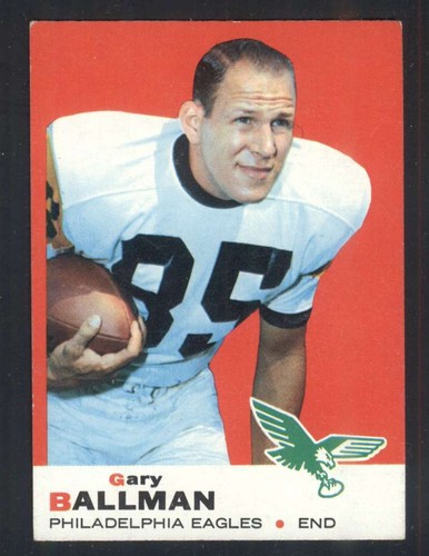 1969 Topps #41 Gary Ballman VGEX Eagles 51858 | eBay