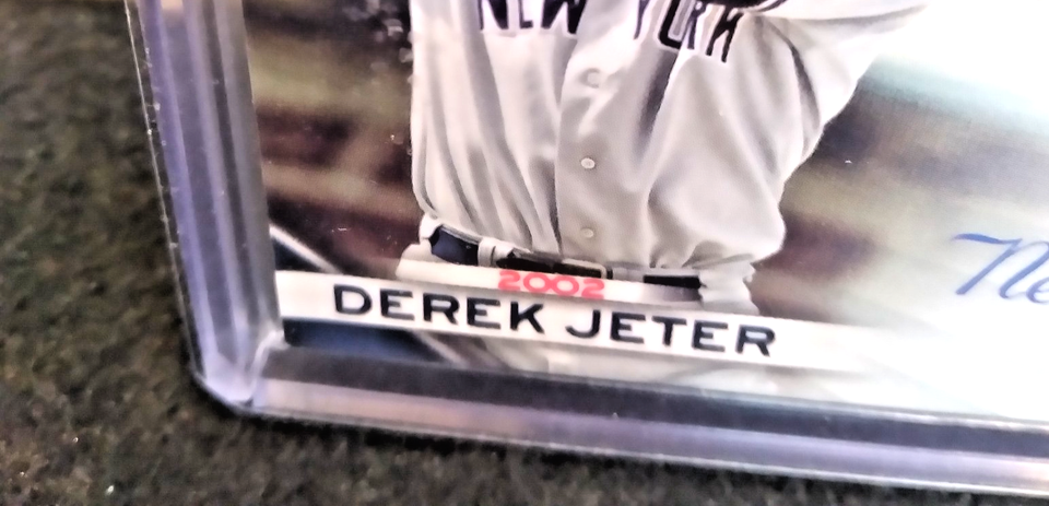 2020 Derek Jeter Topps Update 20 Years of the Captain #20YCC02 Patch ...