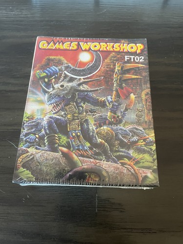 Vtg GW Warhammer Quest Swamp Monsters FT02 OOP Toy Box Lizardmen Skink ...
