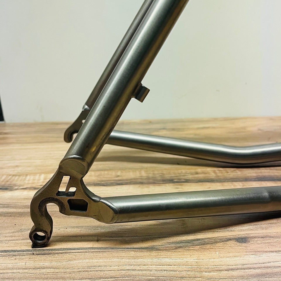 Litespeed Owl Hollow Hardtail Titanium MTB Frame 26 Rim Brake Made in ...
