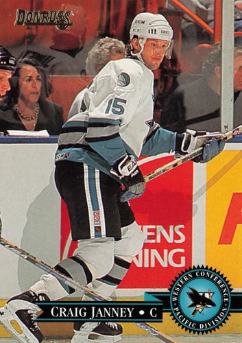 Craig Janney 1995 Donruss #137 San Jose Sharks | eBay
