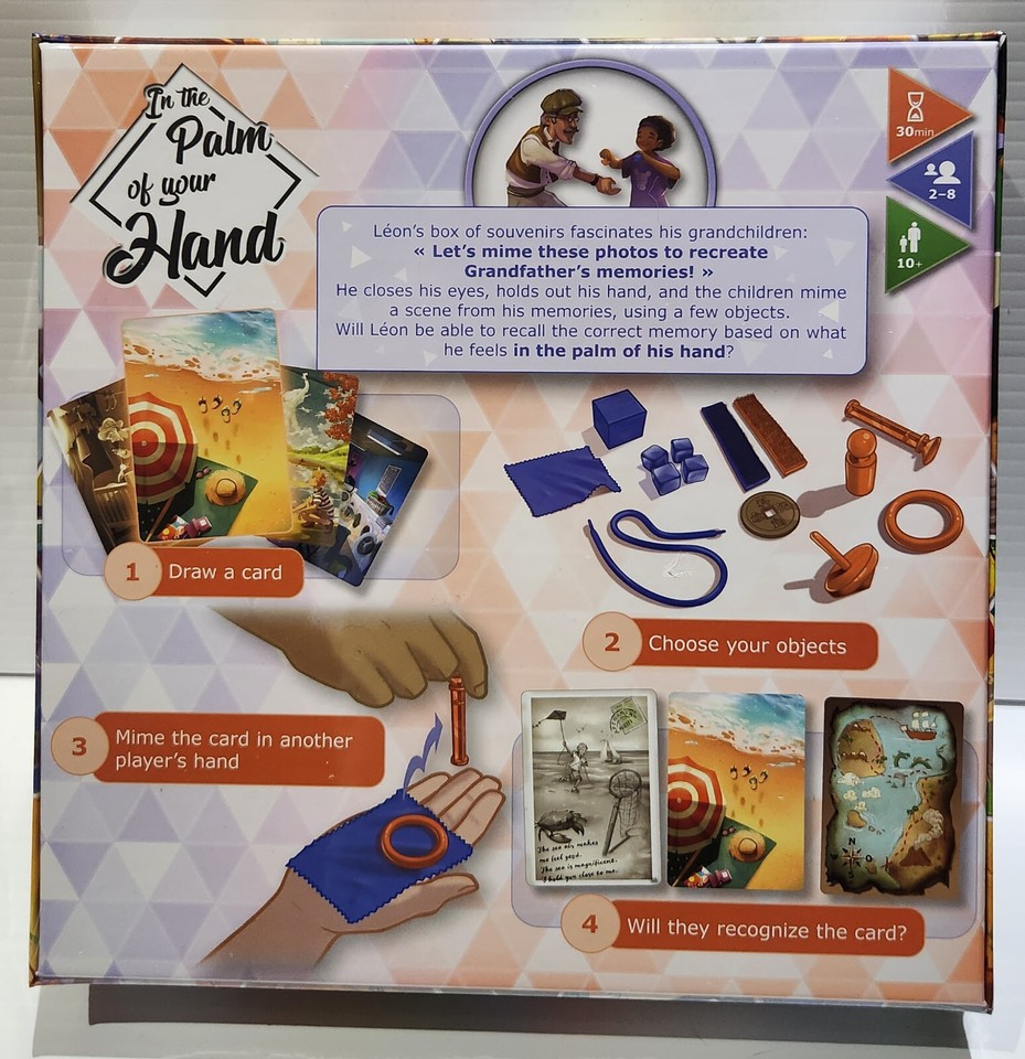 In The Palm Of Your Hand Board Game - Hachette Board Games - BRAND NEW ...
