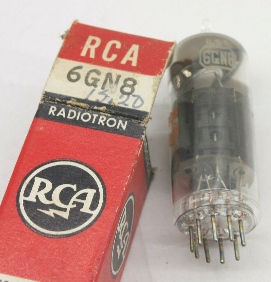 RCA - 6GN8 - Radiotron Vacuum/Radio Tube -Untested - USED - Y277 | eBay