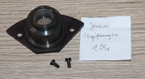 Zeiss Mikroskop Microscope 1,25x Modul für Vergrößerungswechsler ...