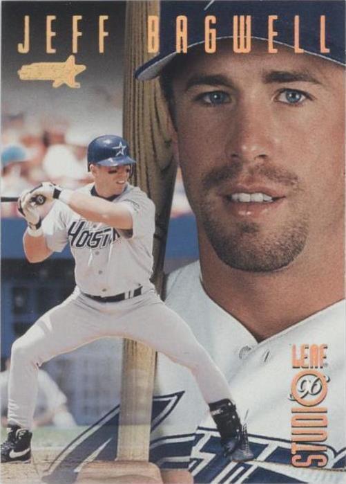 1996 Leaf Studio - Jeff Bagwell #49 Press Proof Gold /500 for sale online | eBay