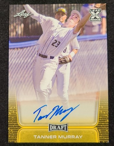 Tanner Murray 2020 Leaf Draft AUTO XRC ROOKIE Card #BA-TM1 | eBay