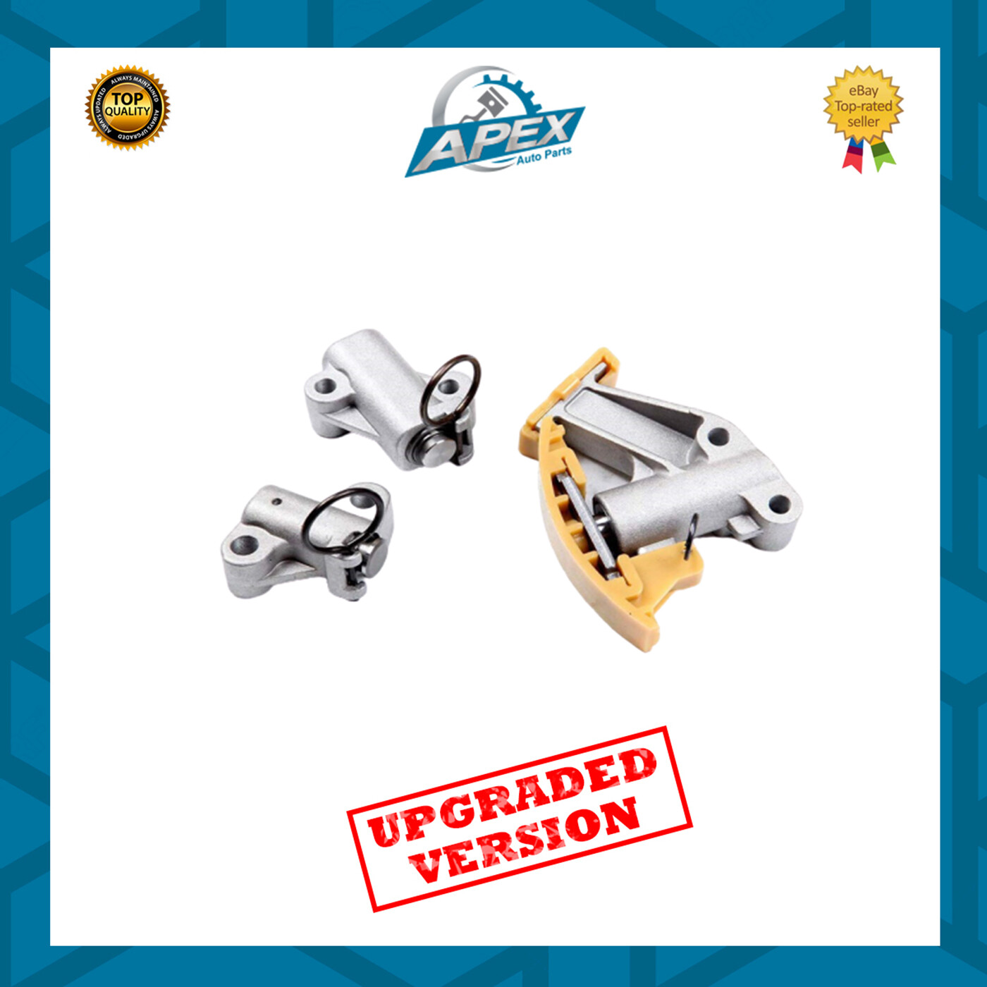 TIMING CHAIN KIT FOR KIA 2.5 CRDI D4CB ENGINE 24351-4A600 - UPGRADED ...