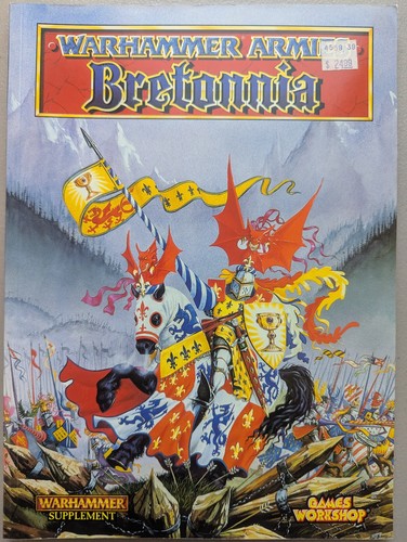 Warhammer Classic Bretonnia Army Book 1996 Bretonnian Codex | eBay