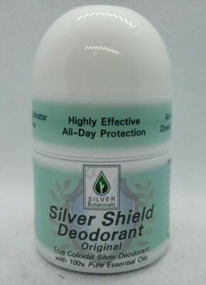 Silver Botanicals Silver Shield Original Deodorant [Collodial Silver] 2 ...