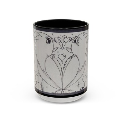 Love Birds artwork by Stephanie Coffee Mug - Gift, Anniversary ...