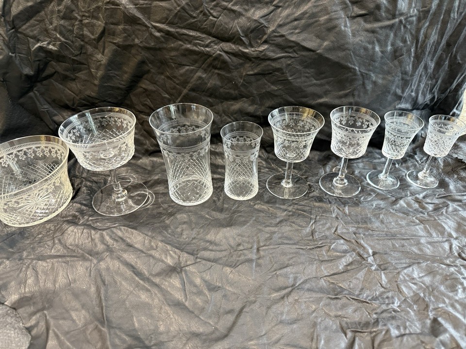 Job Lot Pall Mall Lady Hamilton 60 Various Glasses And Dessert Bowls ...