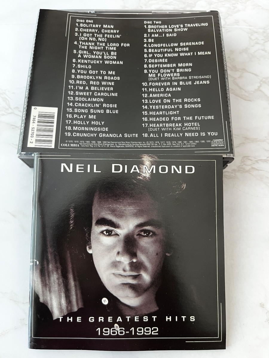 Neil Diamond Greatest Hits 16 Neil Diamond The Very Best Of Neil