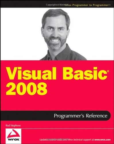 Visual Basic 2008 Programmer's Reference By Rod Stephens 9780470182628| eBay