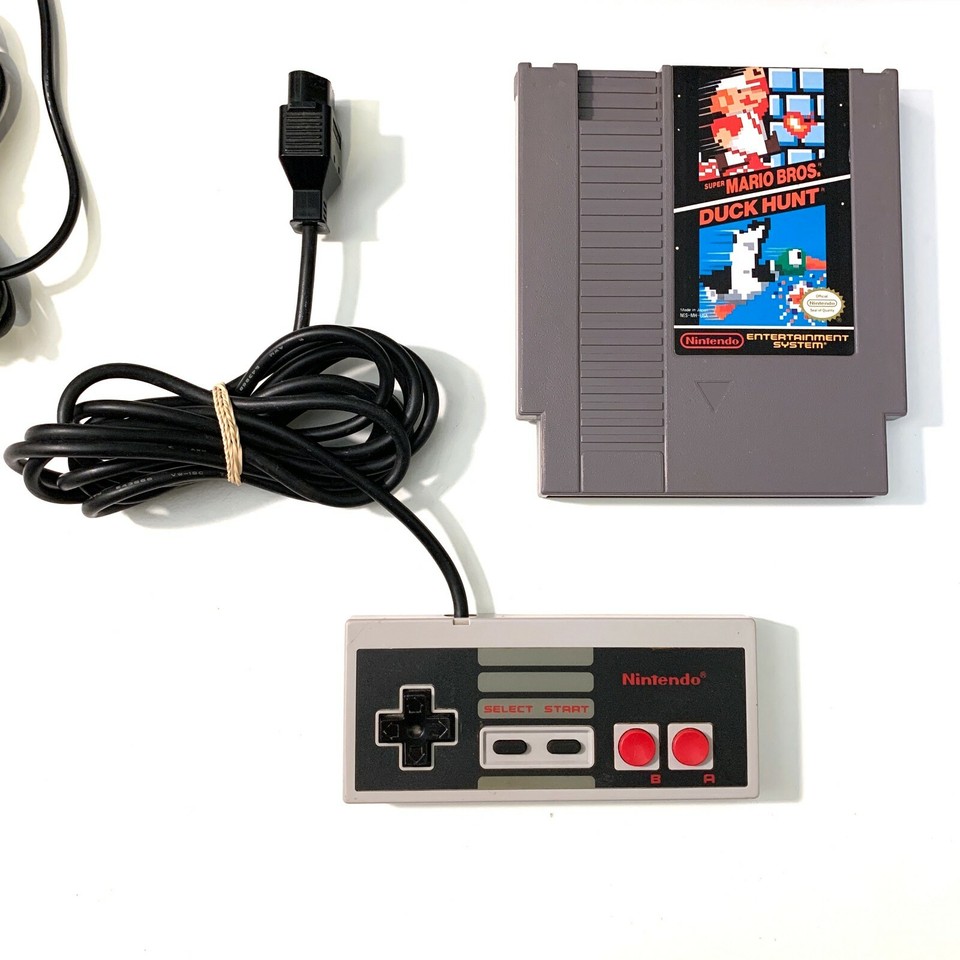 1985 Original NES Nintendo System Console + New 72 Pin Authentic ...
