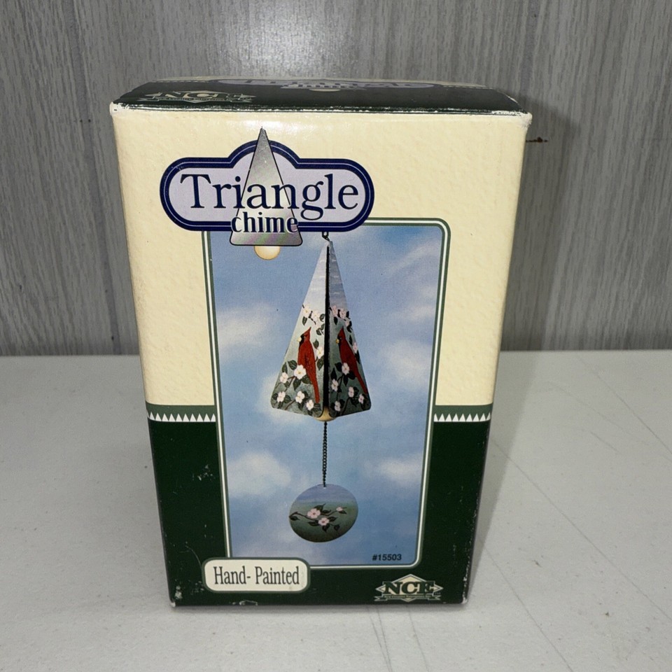 Cardinal Triangle Chime 11" Metal Wind Chime NCE #15503 | eBay