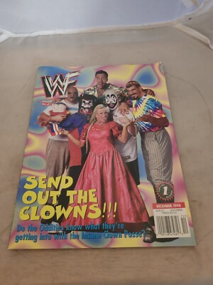 WWF Magazine December 1998 WWE The Oddities Insane Clown Posse w/Edge ...