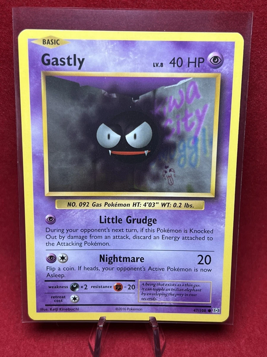 Gastly Pokemon Card
