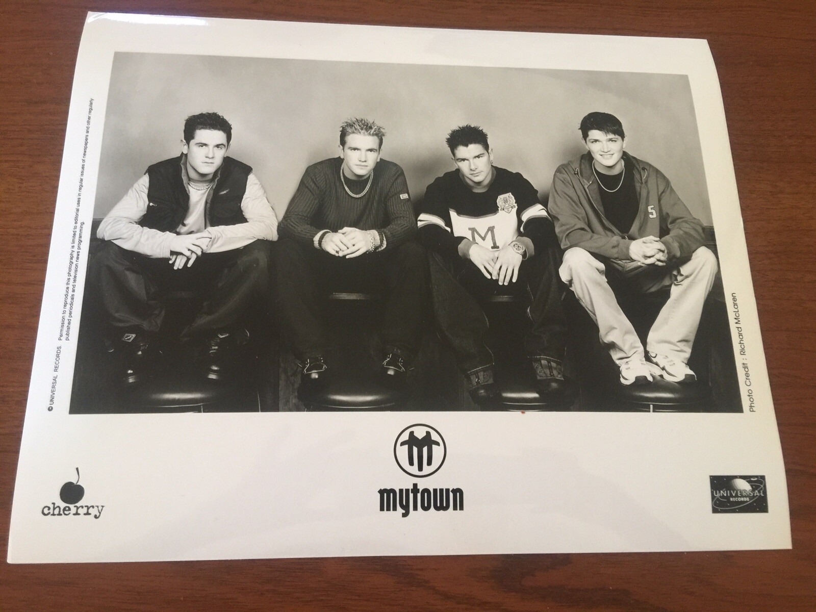 My Town Boy Band Rare 10x8 Vintage Press Photo - Universal Records | eBay