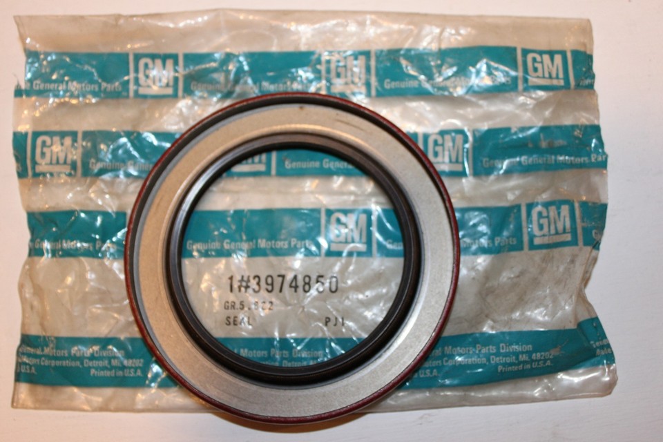 NOS GM # 3974850 (1967-1978) CHEVY TRUCK REAR WHEEL BEARING SEAL. SER ...