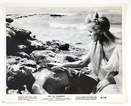 1963 Erik The Conqueror Viking Kessler Mitchell Vintage Movie Still ...