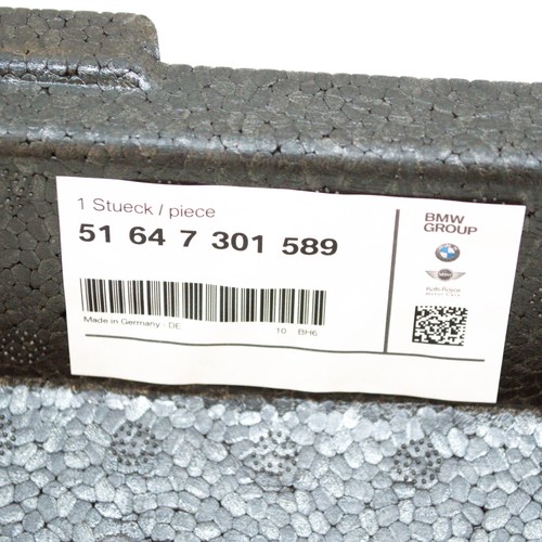 MINI COOPER F55 F56 F57 FRONT CARRIER ABSORBER FOAM 51647301589 7301589 ...
