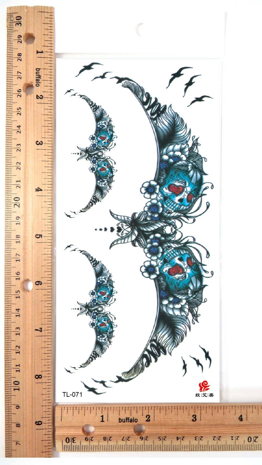 skull boho tramp stamp breast temporary tattoo body art tattoo | eBay