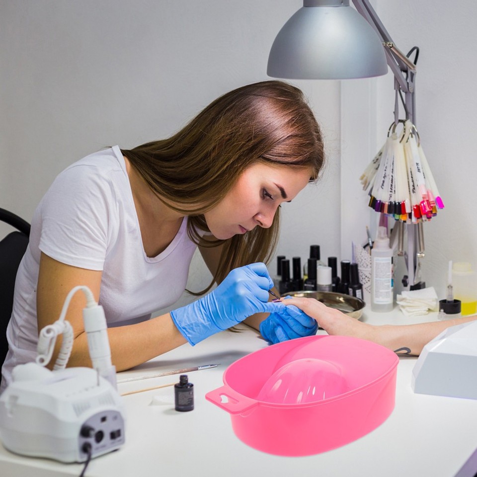 4 Pcs Single-layer Soaking Bowl Nail Removal Bowl Practical Nail Care ...