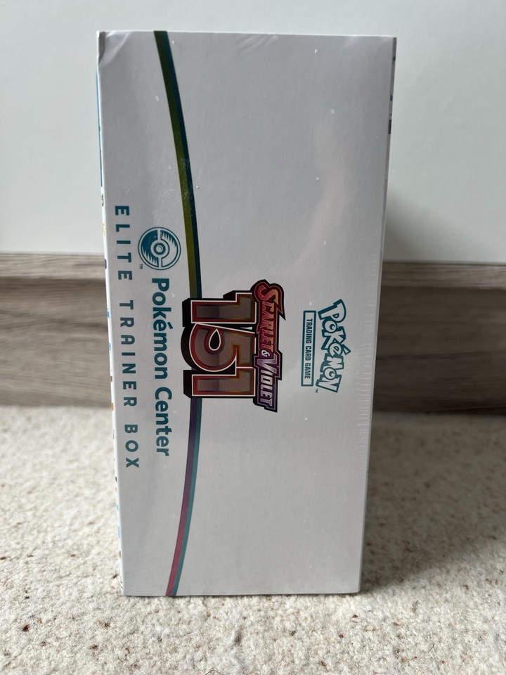 Pokémon Center 151 Elite Trainer Box ETB New & Sealed TCG (Small Tear ...