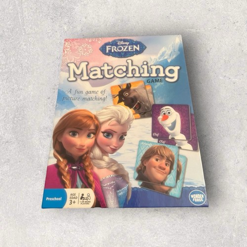 Disney Frozen Elsa Matching Memory Picture Card Preschool Games | eBay