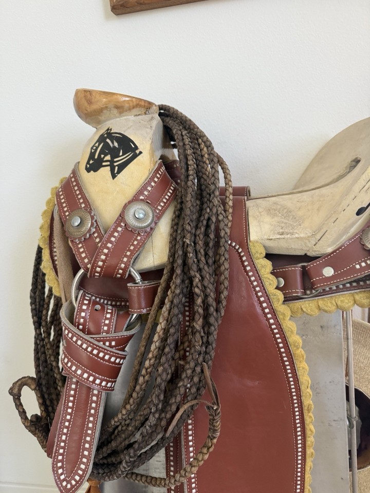 Antique Mexican Charro Saddle | eBay