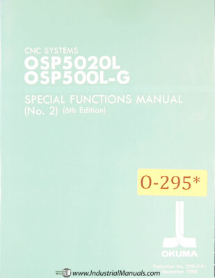 Metal Cutting - Osp5020l Osp500l-G