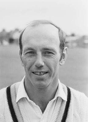 Derbyshire cricketer Ian Ray Buxton 1970 CRICKET OLD PHOTO | eBay.de