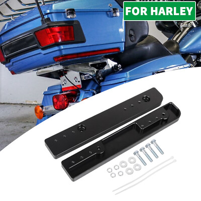 1-3" Adjustable Pack Relocator Mount Fit For Harley Ultra Limited Tri ...