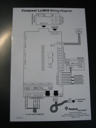 Pentair Compool LX3810 Power Center Door LX-3810 3810 Brand New Free ...