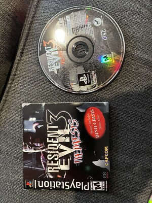 Resident Evil 3: Nemesis (PlayStation 1, 1999) PS1 Disc And Manual Only ...