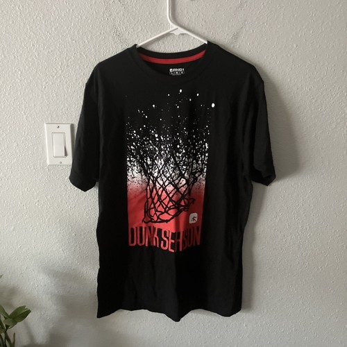 And1 Basketball Mens Large ‘Dunk Season’ Logo Hoop Street Ball T Shirt ...