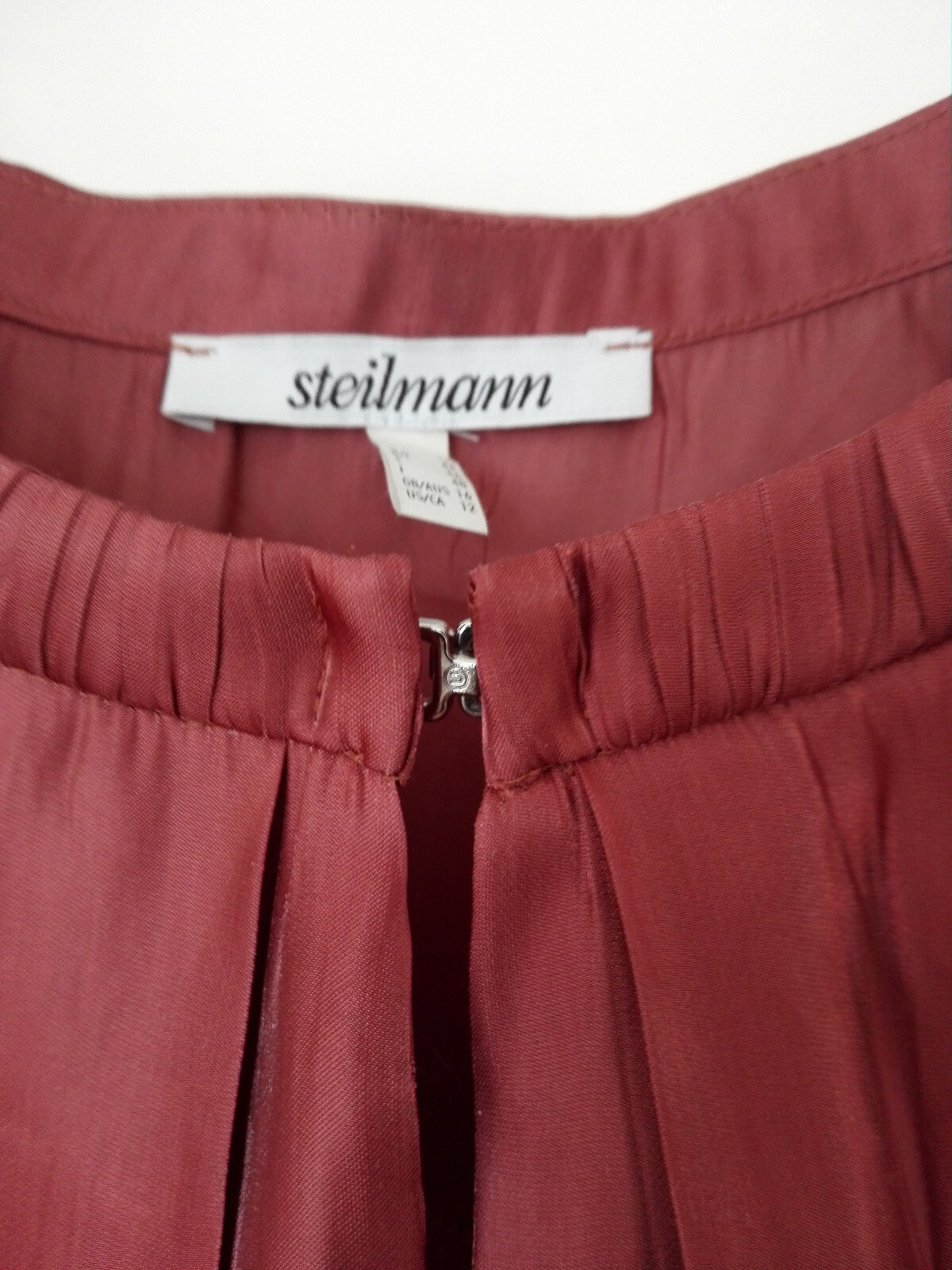 Damen Bluse Größe 42 Firma Steilmann Farbe rot/braun | eBay.de