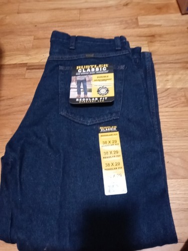 Men's Rustler by Wrangler Classic Regular Fit Straight Leg Jean | eBay