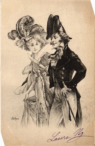 CPA AK Elegant Couple ARTIST SIGNED (1387065) | eBay