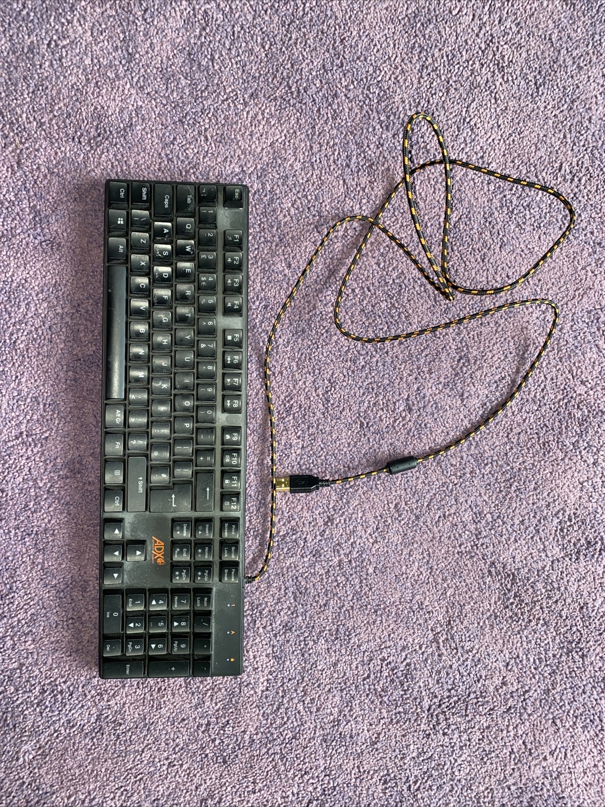 ADX MK0419 Mechanical RGB Gaming Keyboard - Black, Red Switch for sale ...