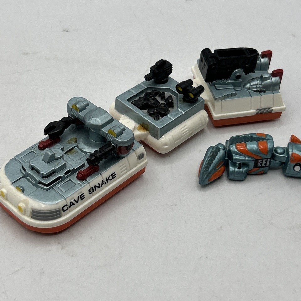 Micro Machines 1996 Sea Cave Explorers Cave Snake Boat EEL Submarine ...