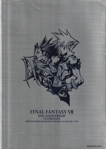 Ff7 Final Fantasy 7/10Th Anniversary Ultimania Vii Strategy Guide ...