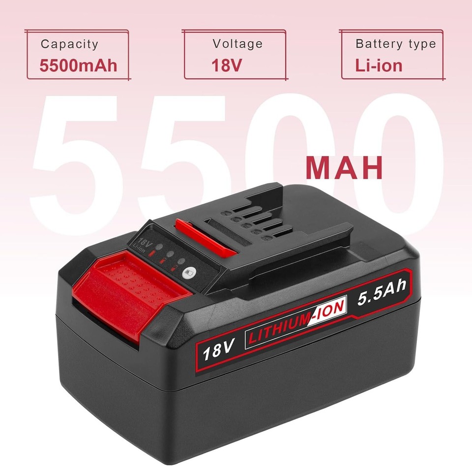 5500 mAh Replacement Battery for Einhell X-Change H Power For Einhell ...