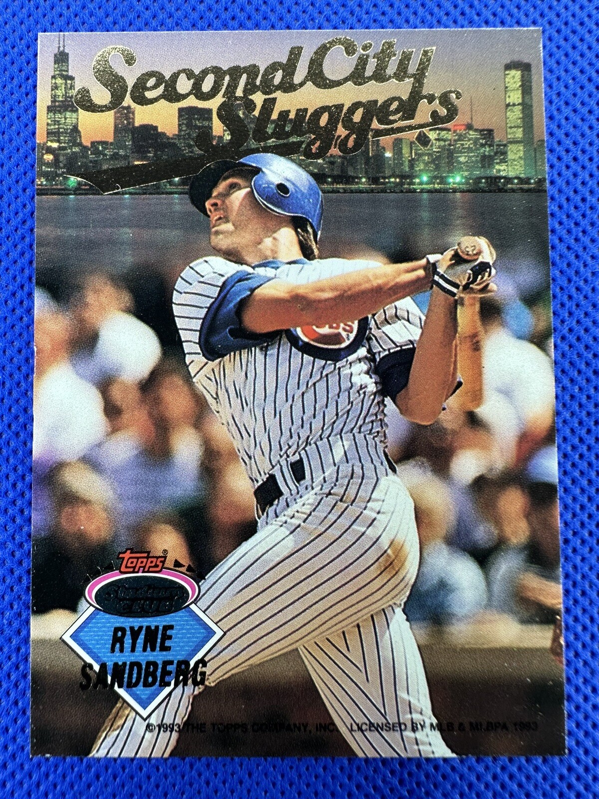 1993 Ryne Sandberg-Frank Thomas Stadium Club Baseball Second City ...