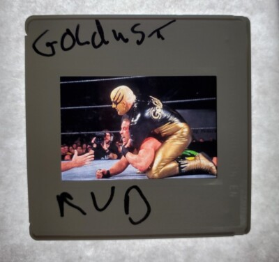 Vtg Golddust RVD Wrestler Slide 35mm Photo Pro Wrestling Rob Van Dam ...