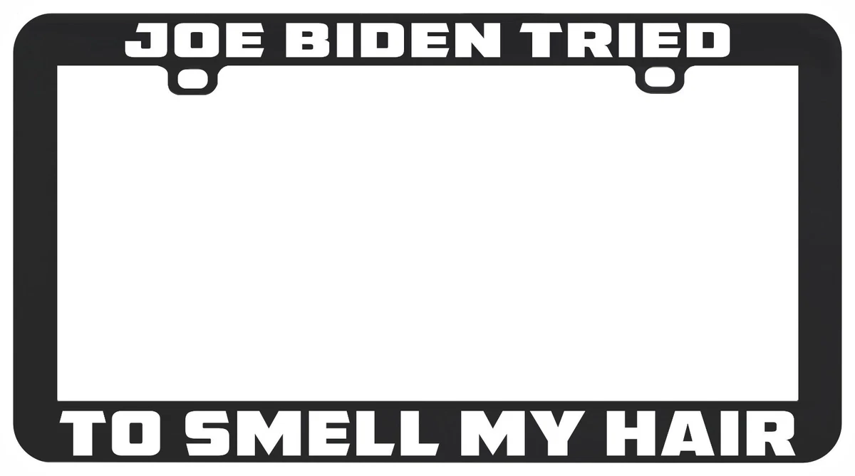 Joe Biden Corvette License Plate