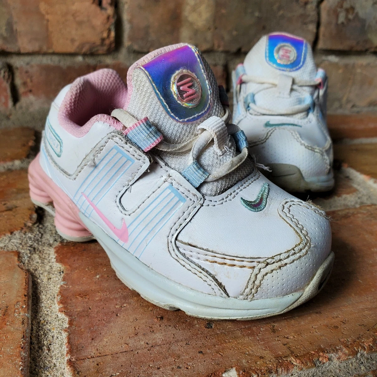Girls Pink Nike Shox